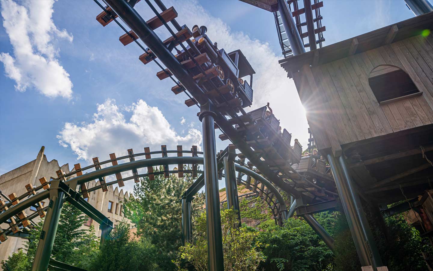 Colorado Adventure (Mine-style rollercoaster) - Phantasialand