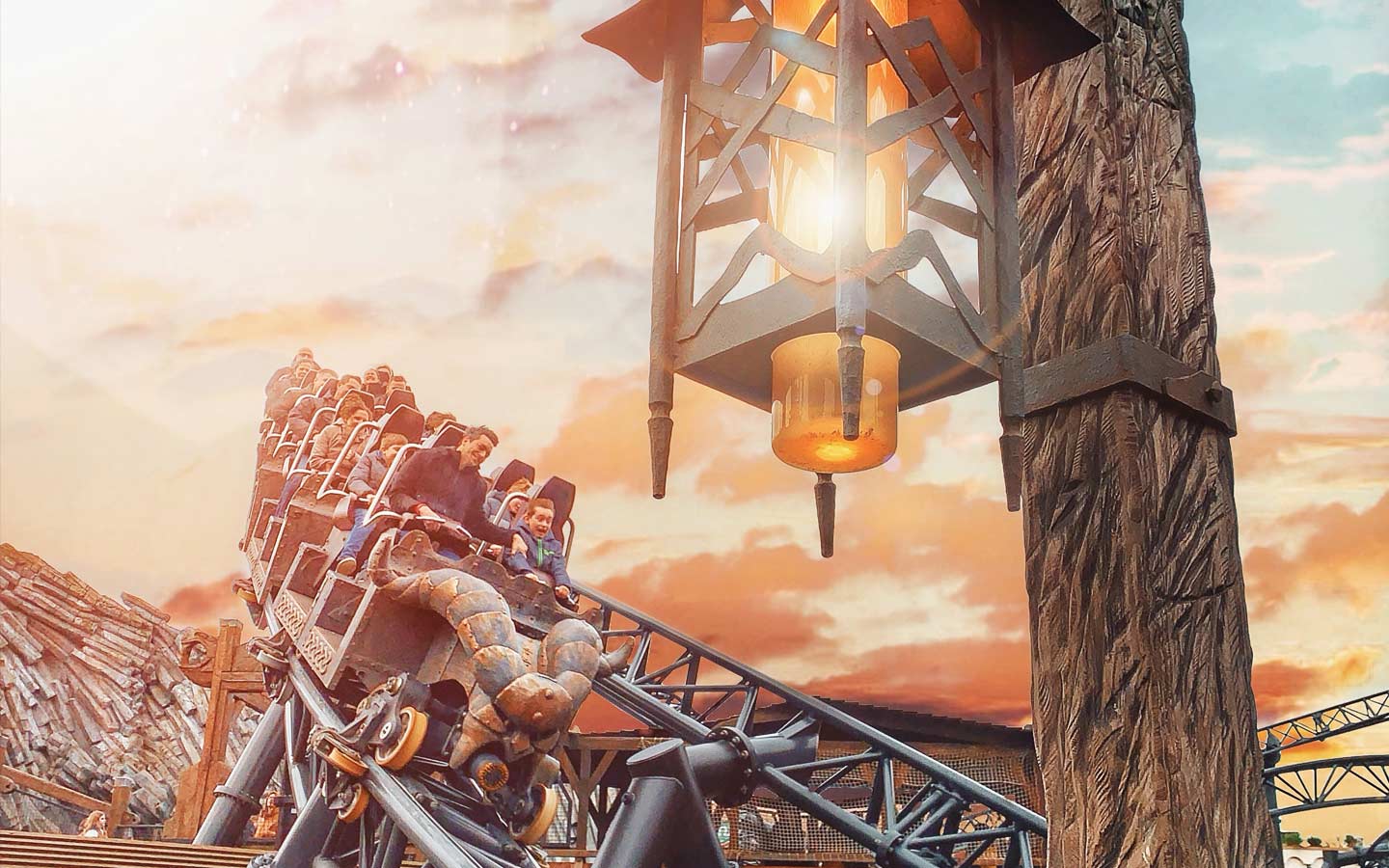 Taron multi-launch rollercoaster - Phantasialand